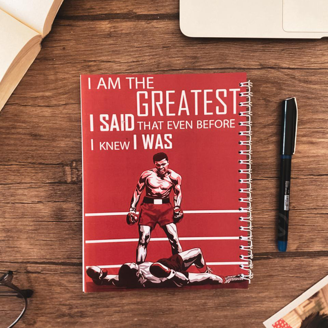 Mohamed Ali Notebook – QAAFGALLERY