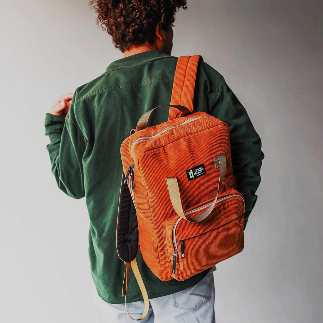 Havan Corduroy Backpack – QAAFGALLERY